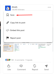 The Complete Guide to Saving Posts on LinkedIn Effectively | Aimfox